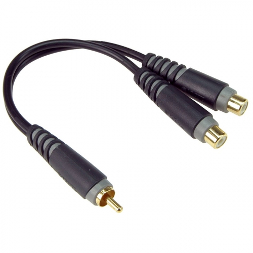 Klotz AYU-9 kabel 1x RCA wtyk 2x RCA gniazdo 0,2 m - cena, opinie | Sklep Muzyczny.pl