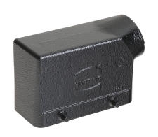 Harting 19-30-716-1522 Czarna obudowa wtyczki, rozmiar 16B, wejście ...