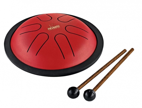 Nino 980R Mini Melody Steel Tongue Drum red- instrument perkusyjny ...