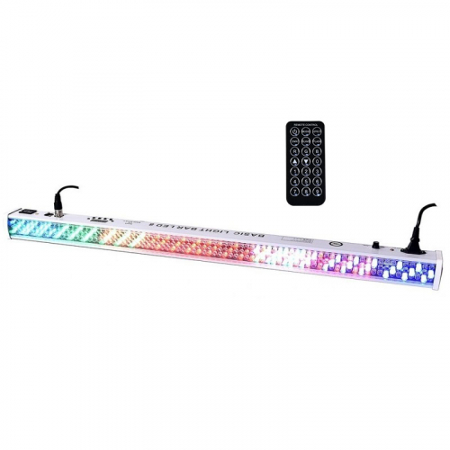 LIGHT4ME BASIC LIGHT BAR LED 8 RGB MKII WH - listwa LED, LEDBAR belka ...
