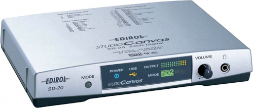 Edirol SD-20 Studio Canvas moduł brzmieniowy - cena, opinie | Sklep ...