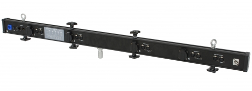 Showtec DMX Booster Bar 4 belka do statywu oświetleniowego z 4 x shucko ...