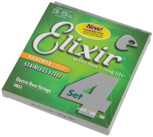 Elixir 14652 NW Long Scale struny do gitary basowej 45-100 - cena ...